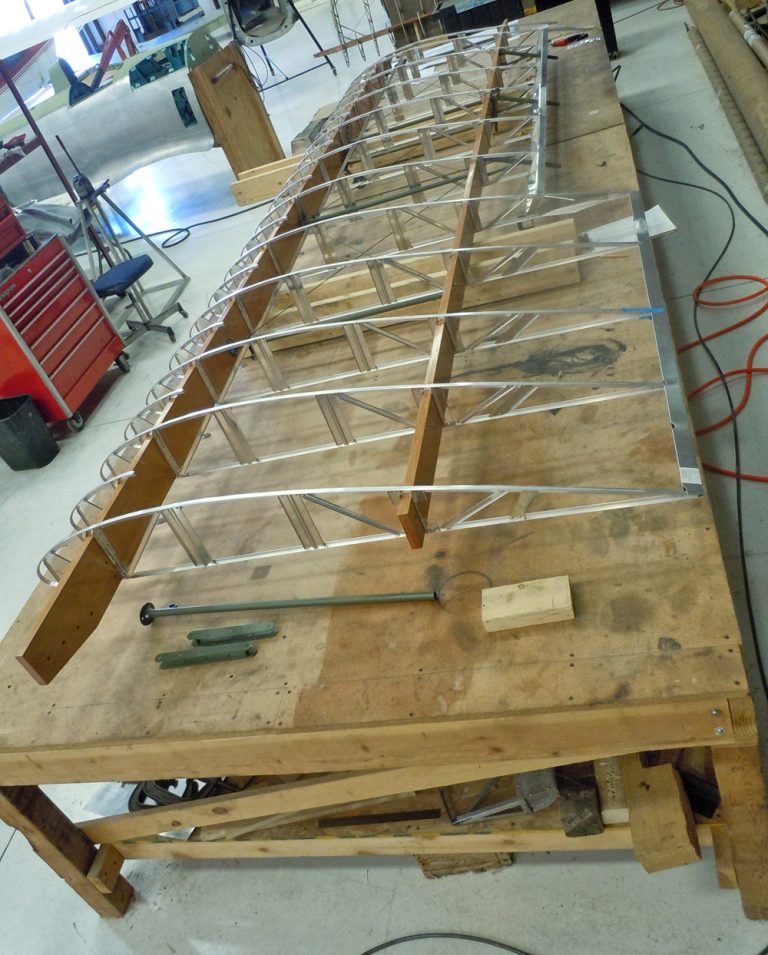 piper-l-4-14-right-hand-wing-ribs-installed - GossHawk Unlimited, Inc.