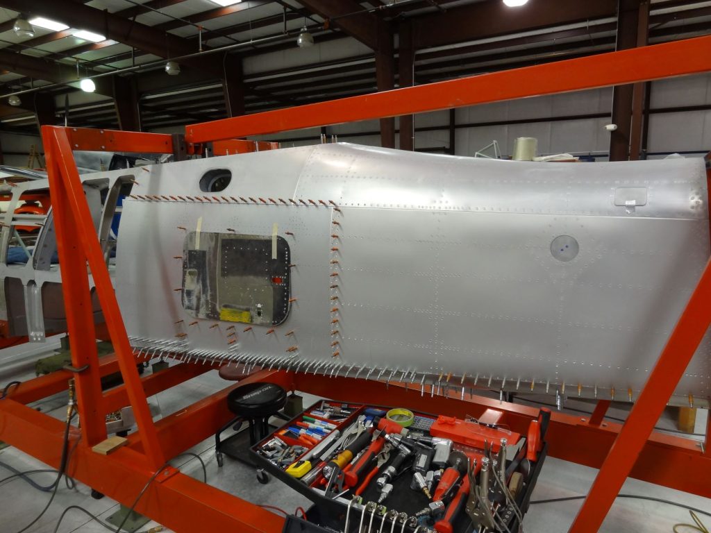 001 Fw 190F-8 -Fitting left side fuselage skins - GossHawk Unlimited, Inc.