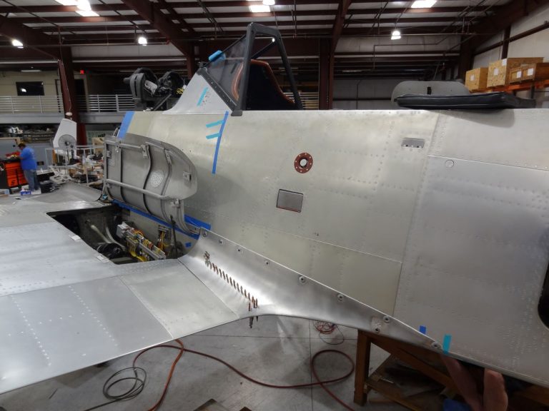 099 Fw 190F-8 - Installing wing root fairings - GossHawk Unlimited, Inc.